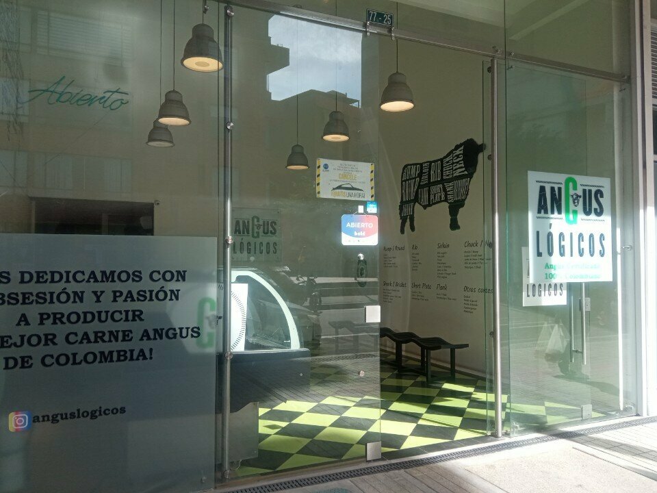 Kasap, şarküteri Angus Lógicos, Bogota, foto