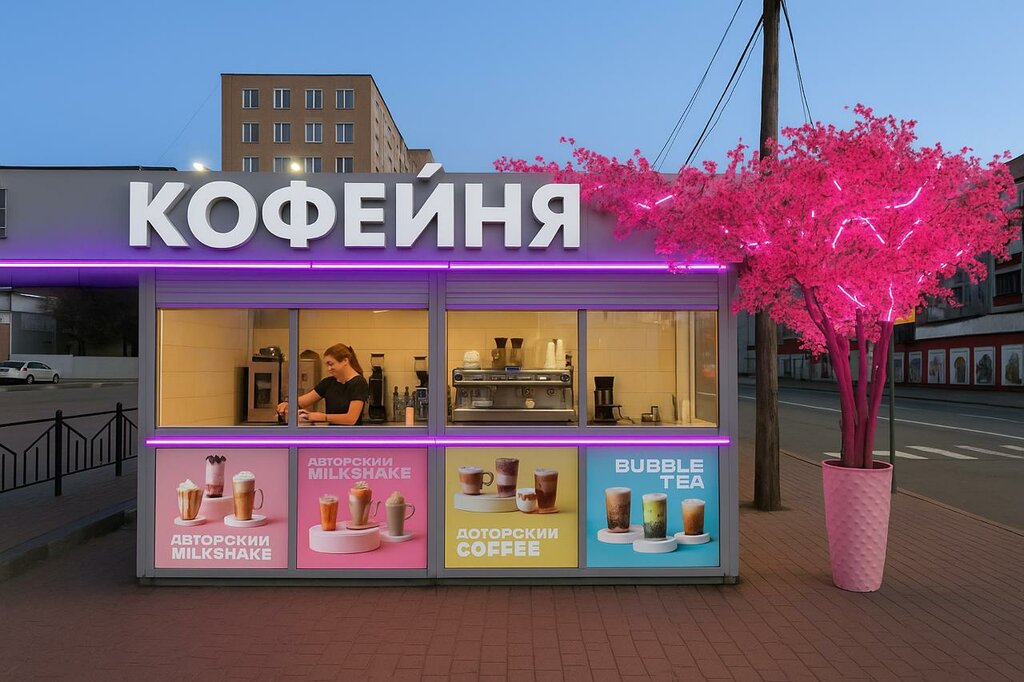 Kahve dükkanları Coffe for you, Orehovo‑Zuyevo, foto