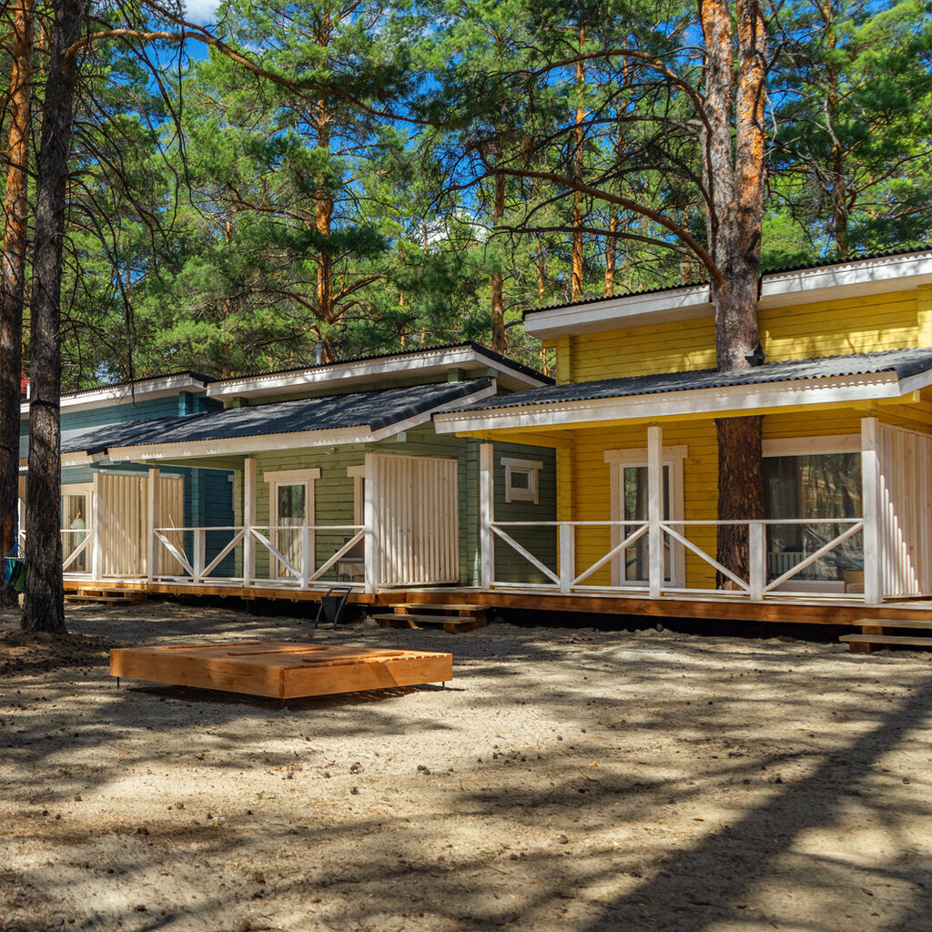 Resort oteller, tesisler Foresters, Kurganskaya oblastı, foto