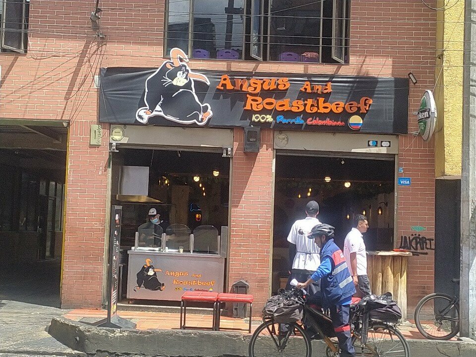 Kafe Angus anda roastbeef, Bogota, foto