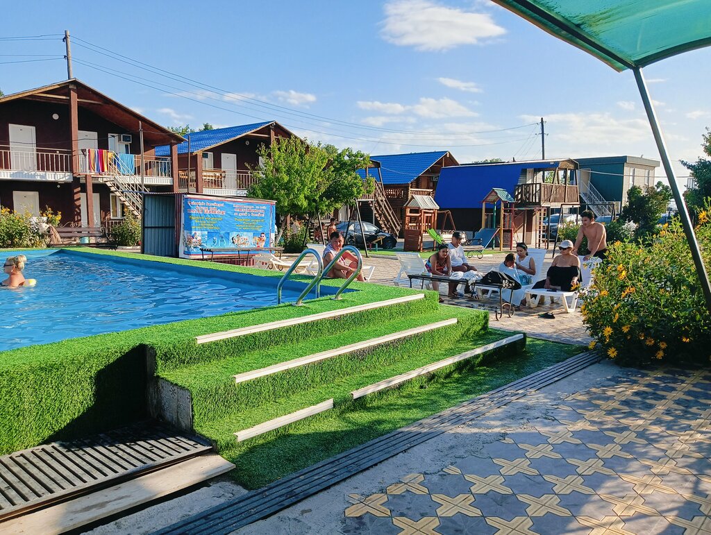 Plaj Azure Coast, Karağandı eyaleti, foto