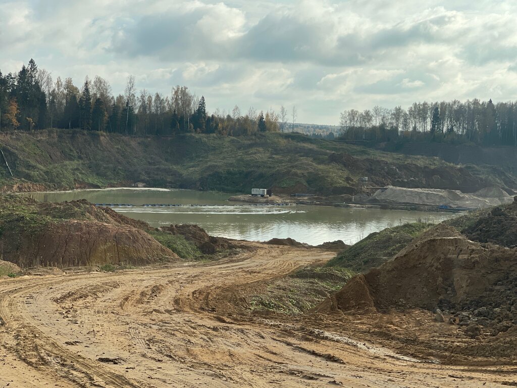 Endüstriyel mineraller Карьер Южно-Чирковский, Moskova ve Moskovskaya oblastı, foto