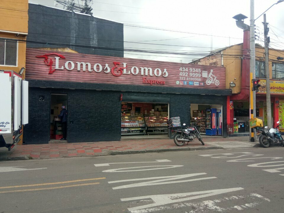 Kasap, şarküteri Lomos y Lomos Express, Bogota, foto