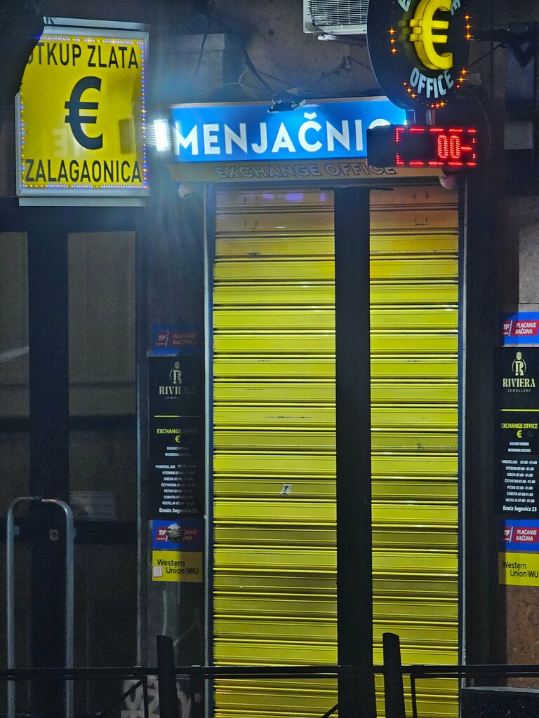 Döviz büroları Evrofax, Belgrad, foto