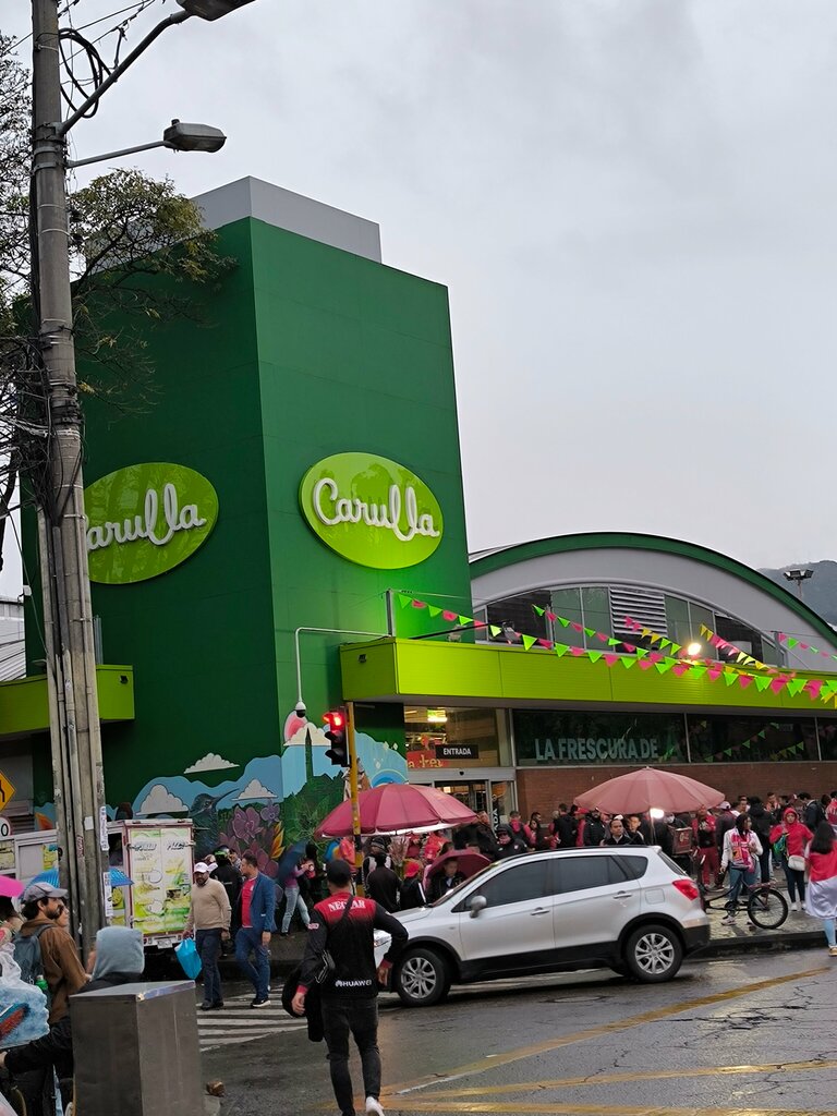Süpermarket Carulla, Bogota, foto
