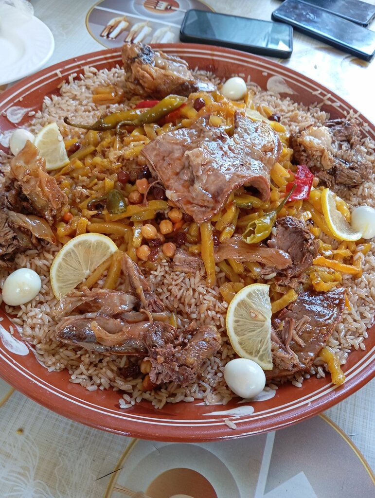 Kafe Samarkand pilaf, Taşkent, foto