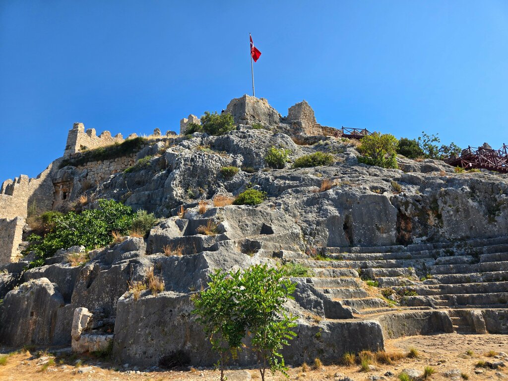 Turistik yerler Simena Antik Kenti, Demre, foto