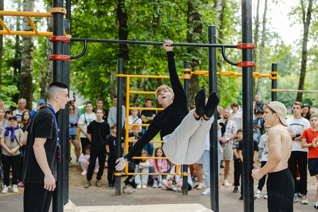 Spor alanı Воркаут, Klin, foto