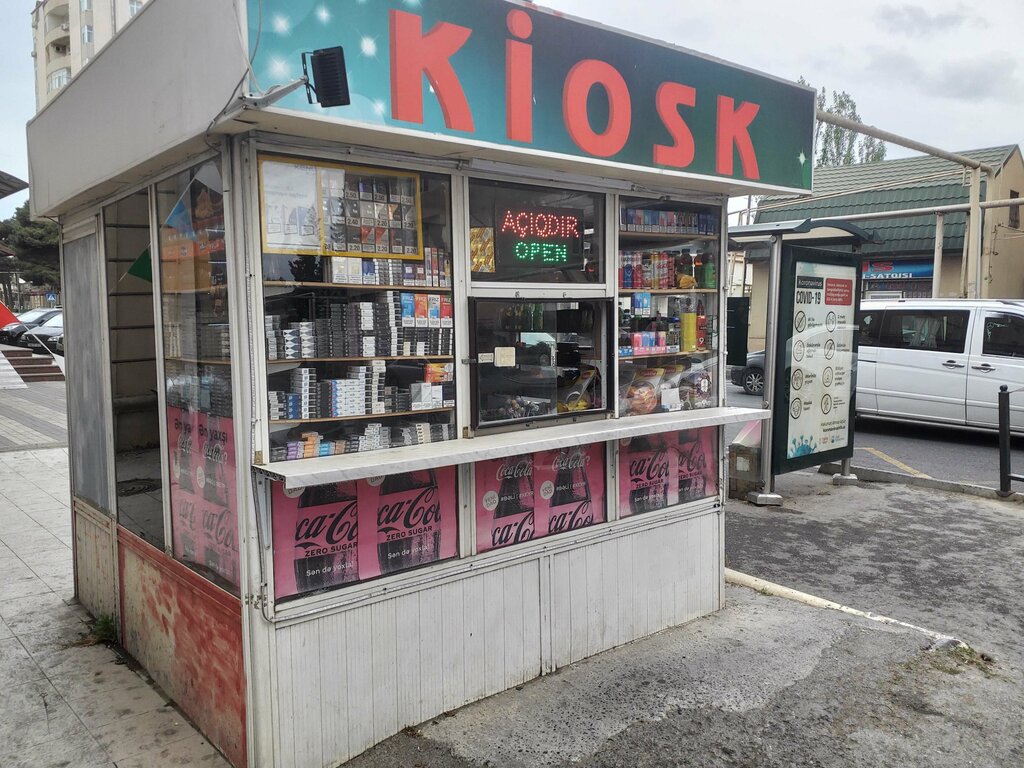 Mini-market Kiosk, Bakü, foto