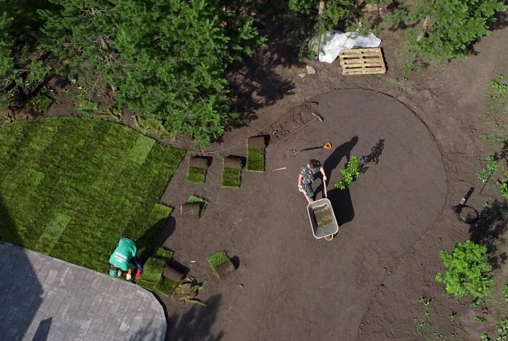 Peyzaj tasarımı Landscape Studio ArtSad, Krasnoyarsk, foto