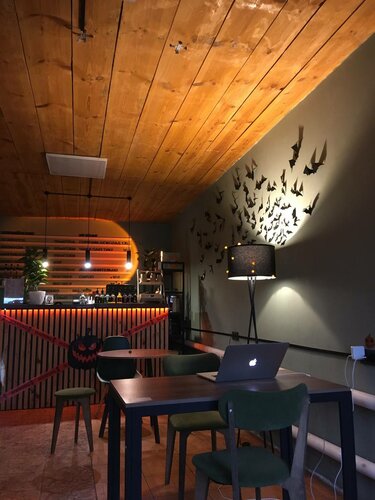 Kahve dükkanları Yalga coffee, Temnikov, foto