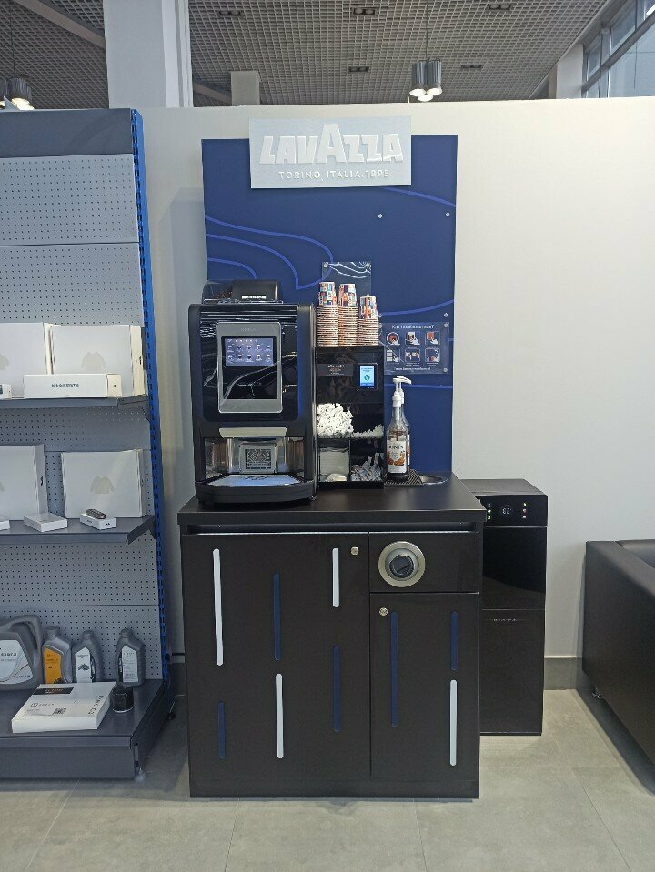 Kahve otomatı Сиба. кафе, Saint‑Petersburg, foto