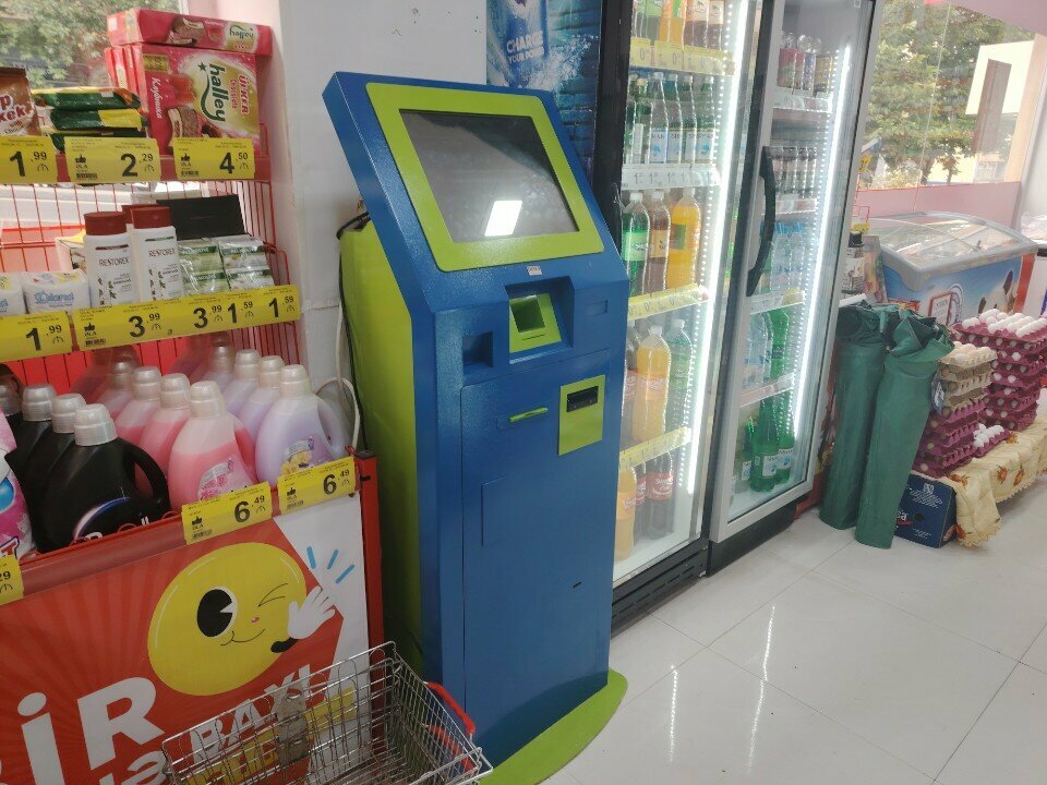 Ödeme terminali Goldenpay, Bakü, foto