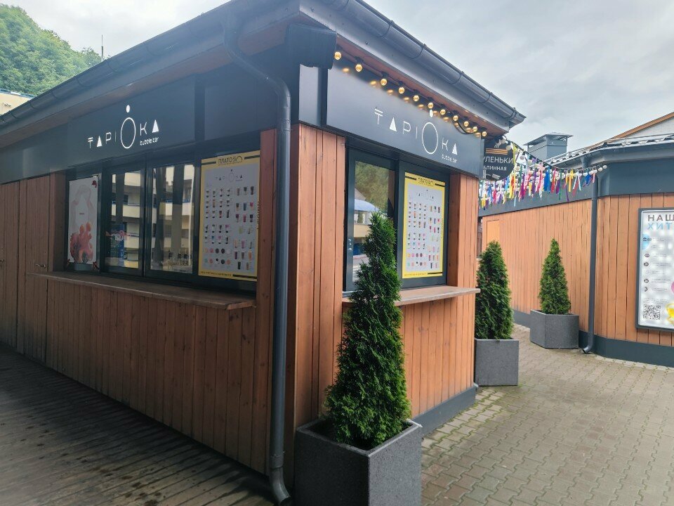 Kahve dükkanları Tapioka bubble bar, Soçi, foto