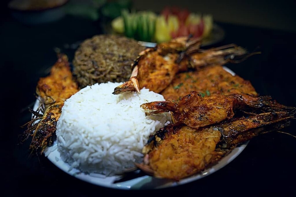 Restoran The Fish Basket, Dubai, foto