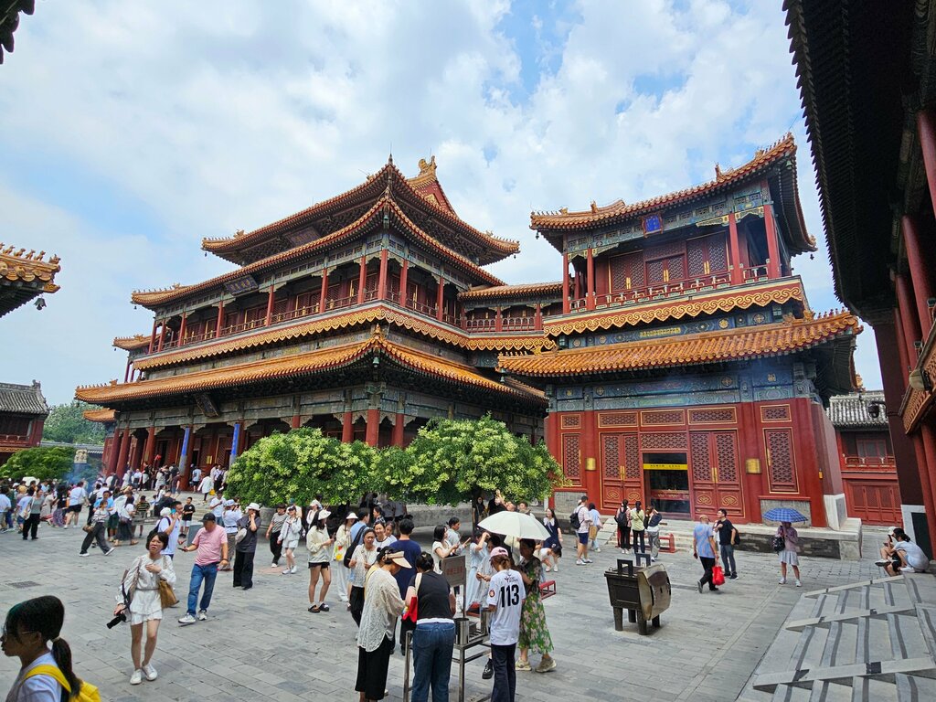 Pagoda Yonghe Tapınağı, Beijing, foto