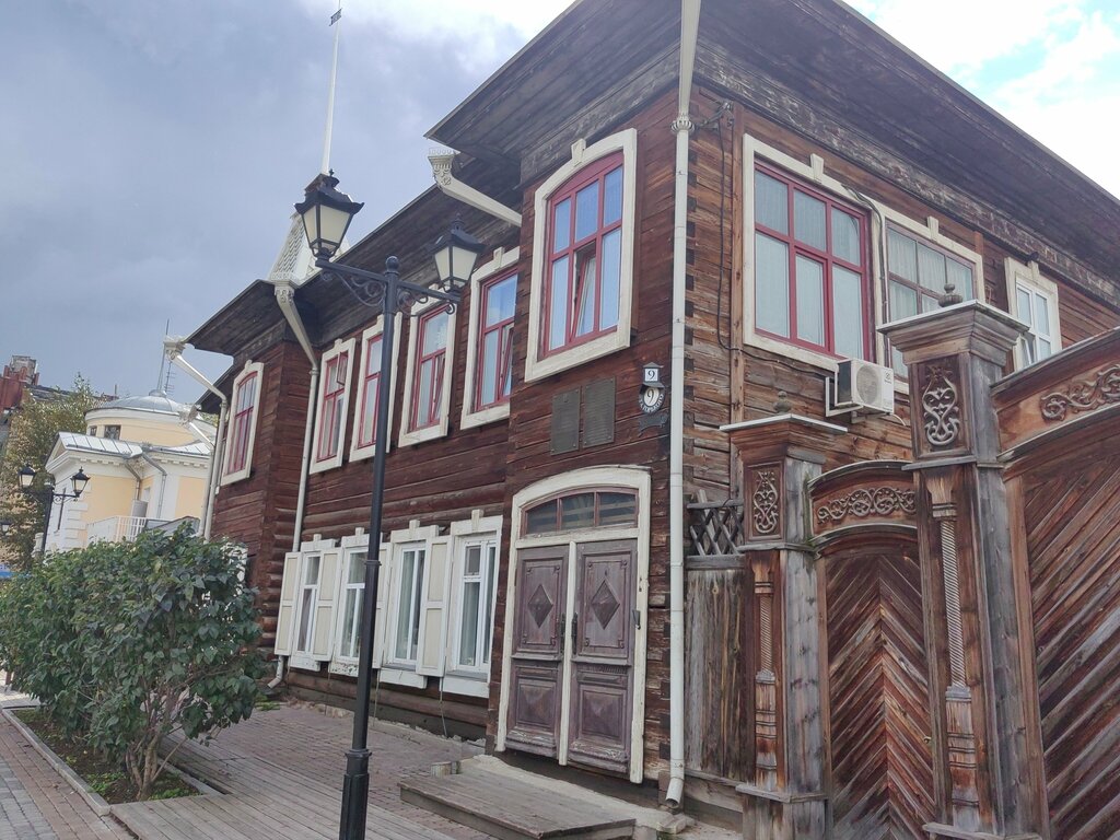 Koruma altına alınmış yapı Дом мещанина О.Т. Колесникова, Krasnoyarsk, foto