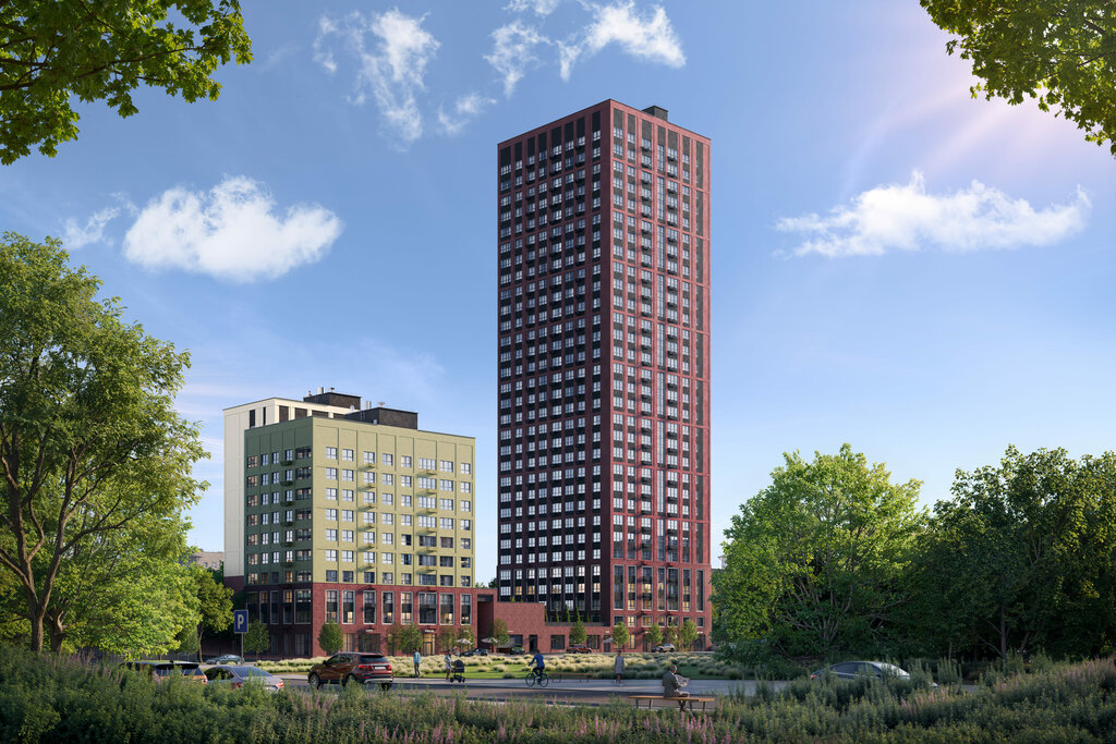 Konut blokları Чаадаев, Yekaterinburg, foto