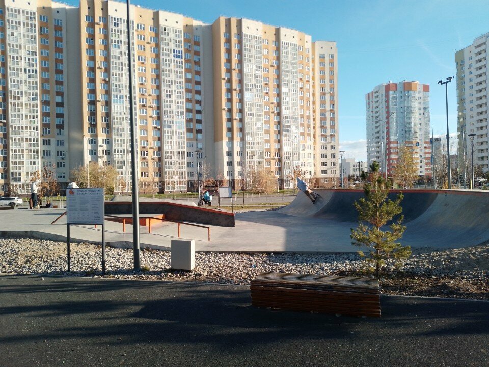 Kaykay parkı Кристалл, Tiumen, foto