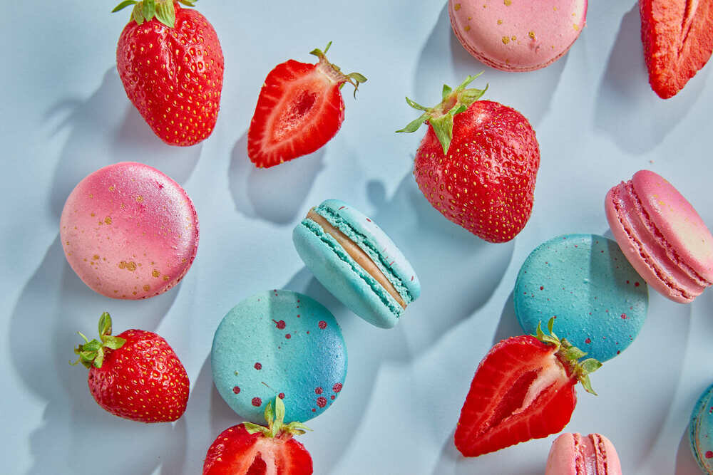 Pasta, şekerleme ve tatlı Macaronika, Moskova, foto