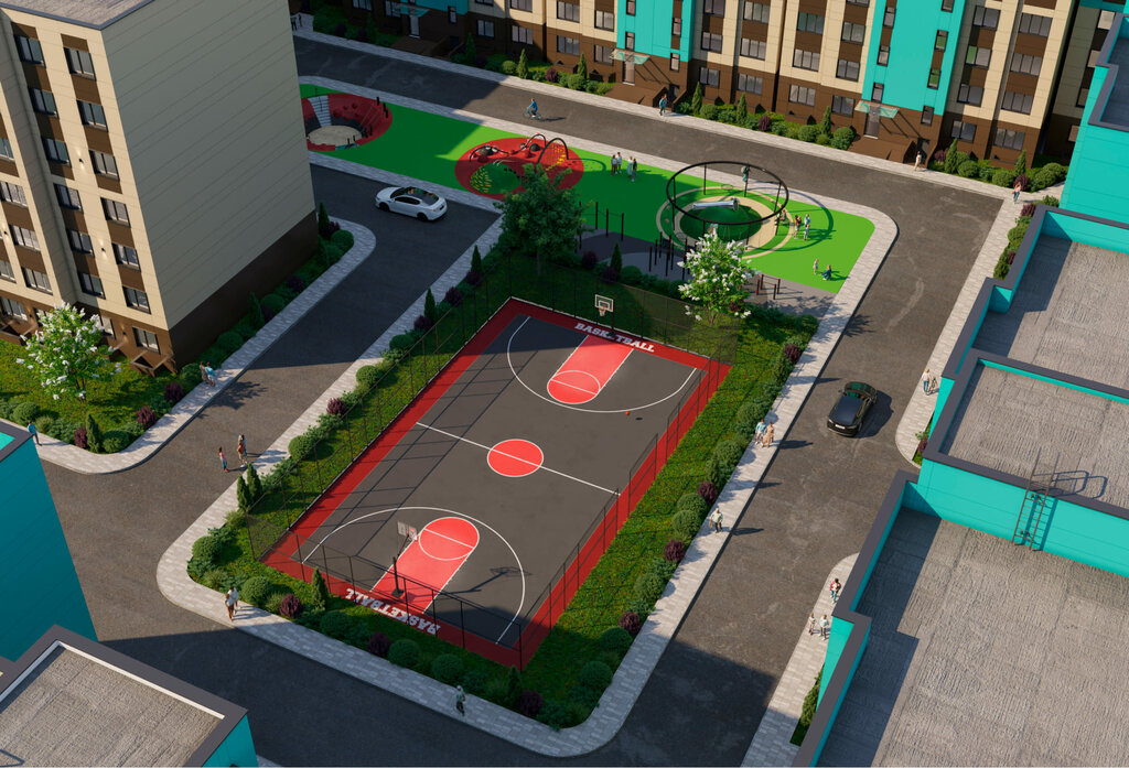 Yeni yerleşim alanlarındaki daireler Qazyna Residential Complex, Almatı, foto