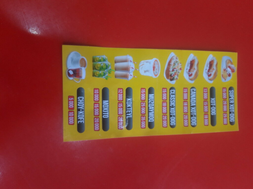 Fast food Doston, Semerkant, foto