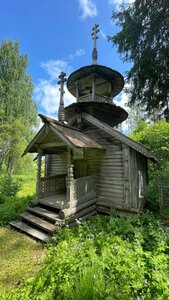 Chapel of Barbara the Great Martyr in Kokkoil (Republic of Karelia, Pryazhinskiy rayon, Kroshnozerskoye selskoye poseleniye, derevnya Kokkoyla), ortodoks kiliseleri  Karelya Cumhuriyeti'nden