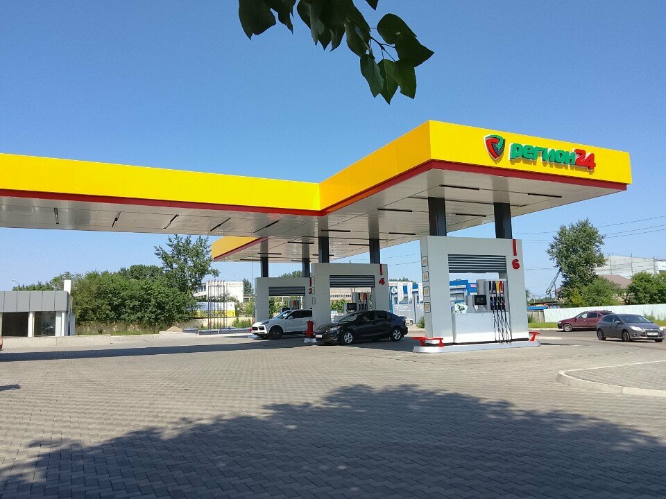 Benzin istasyonu Регион 24, Krasnoyarsk, foto
