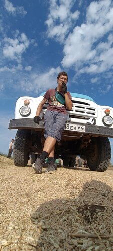 Benzin istasyonu АЗС, Saratovskaya oblastı, foto