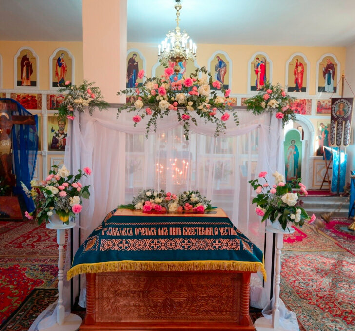 Ortodoks kiliseleri Khram Ioanna Bogoslova gorod Balashov, Balaşov, foto