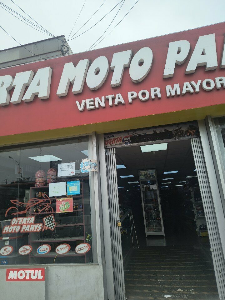 Motosiklet yedek parçaları Oferta Moto Parts, Lima, foto