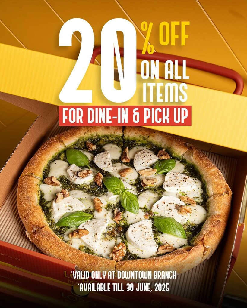 Pizzacılar Lopo Pizzeria, Dubai, foto