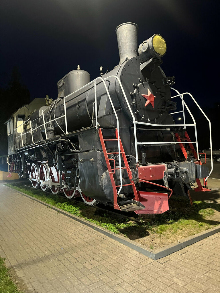 Teknoloji anıtı Паровоз, Brestskaya oblastı, foto