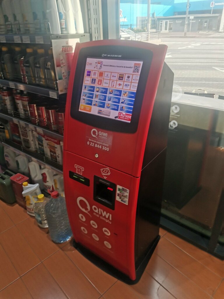 Ödeme terminali Qiwi, Kişinev, foto