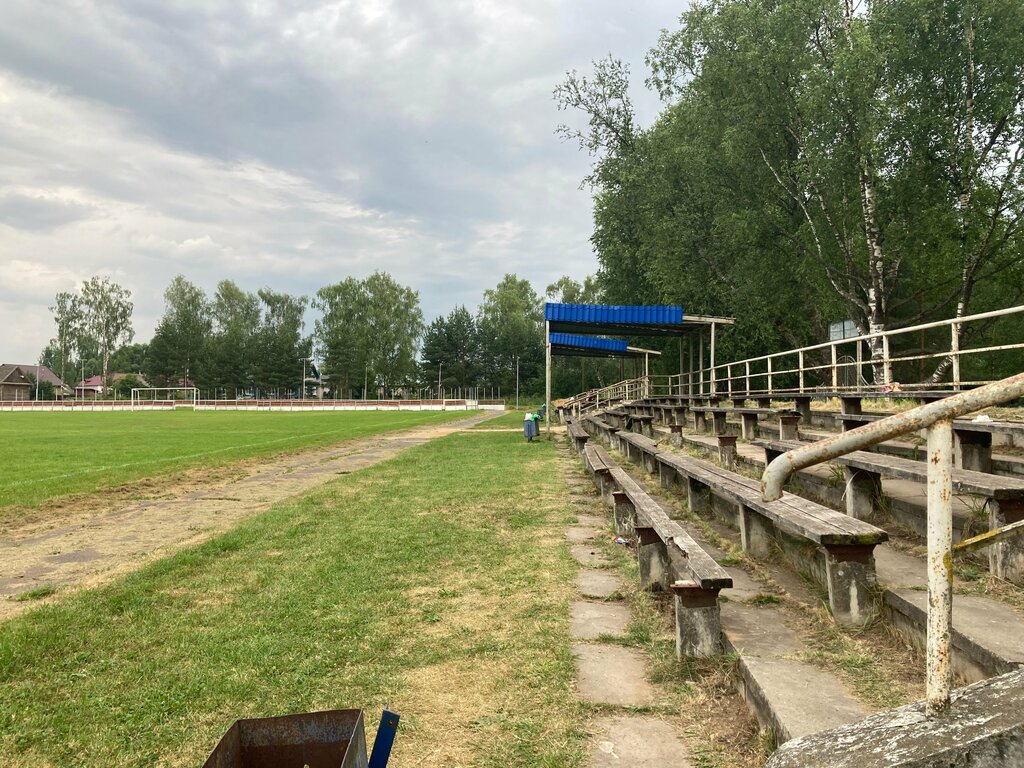 Spor alanı Городской стадион, Poşehonye, foto