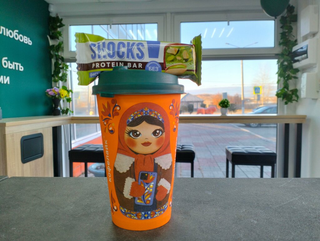 Kahve dükkanları Coffee Like, Kuşva, foto