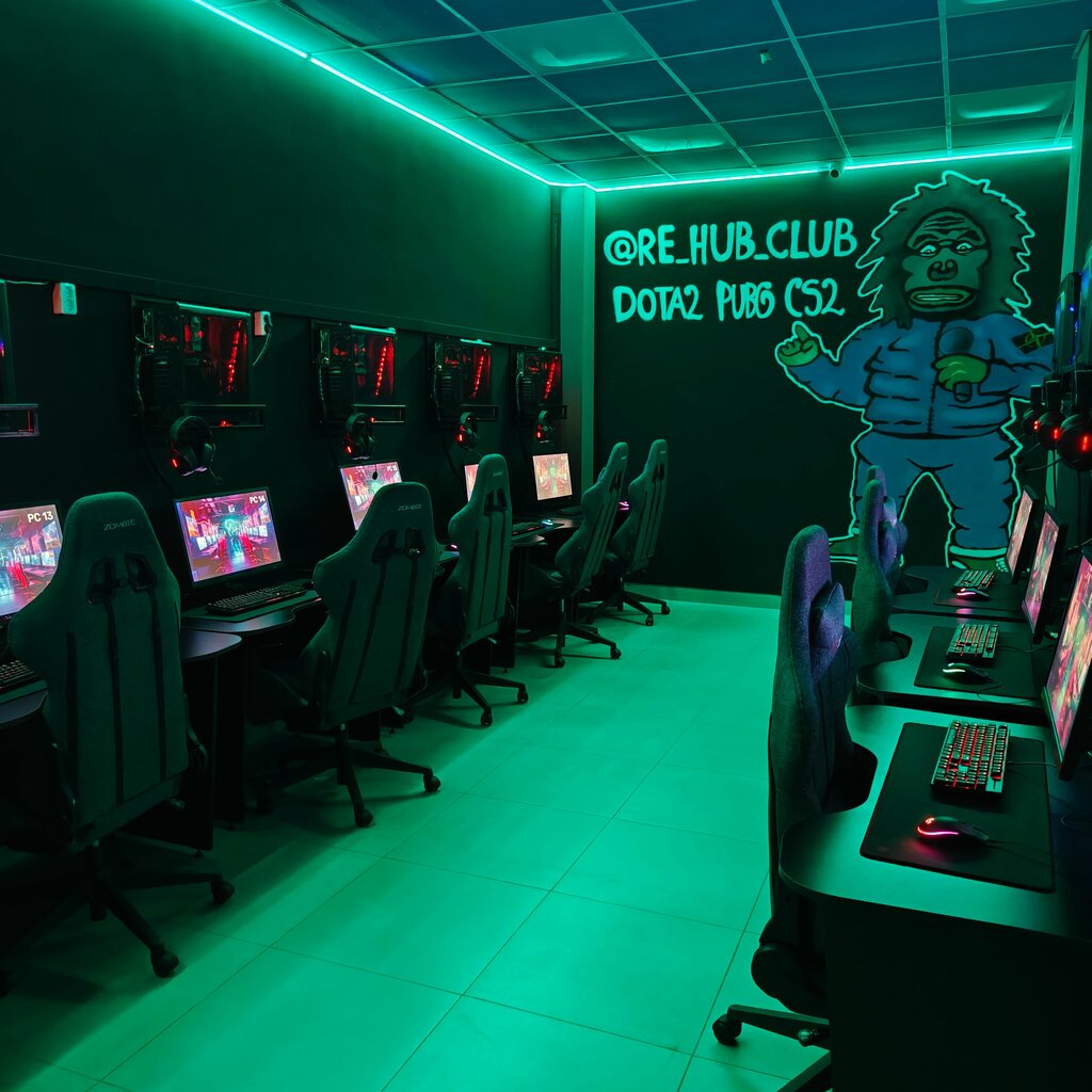 Bilgisayar kulübü Re Hub Club, Riazan, foto