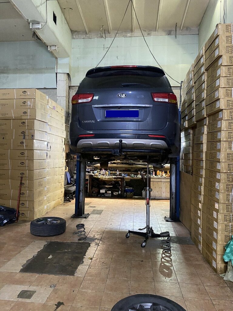 Otomobil servisi Global Service, Moskova, foto