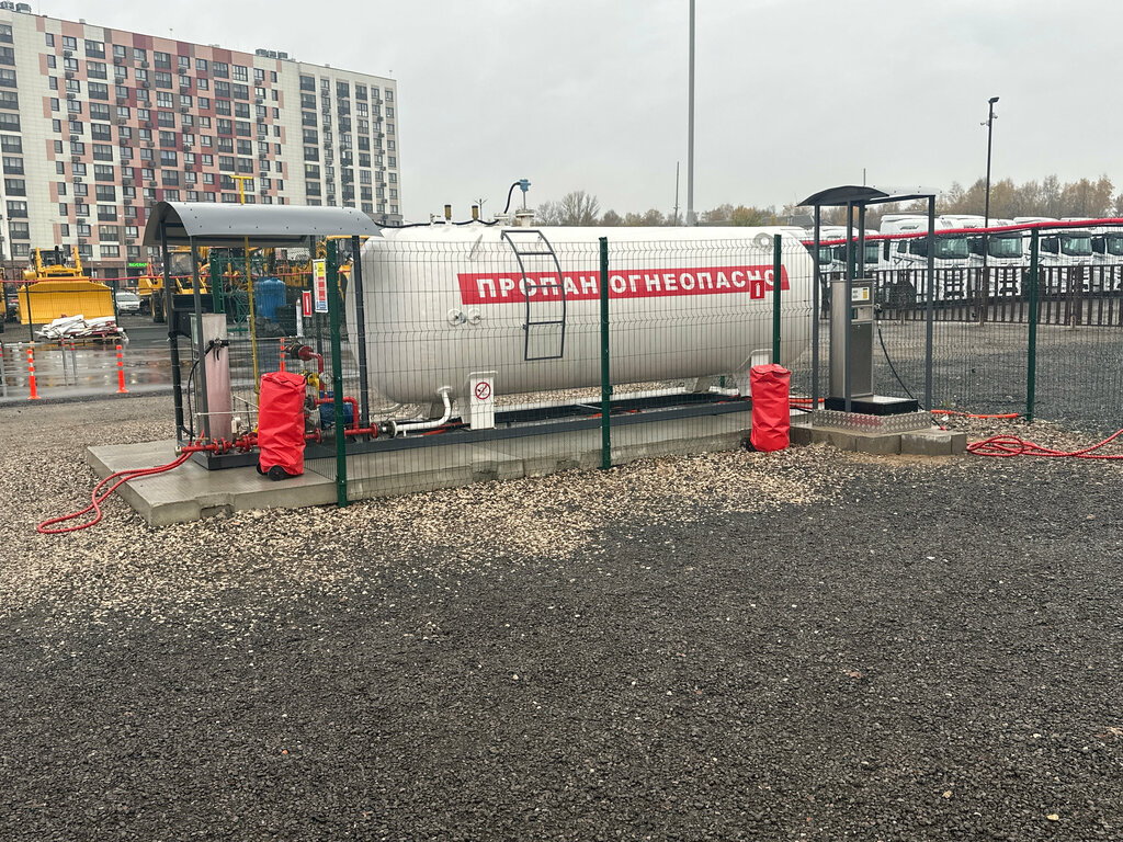 Otogaz dolum istasyonu Agzs, Aprelevka, foto