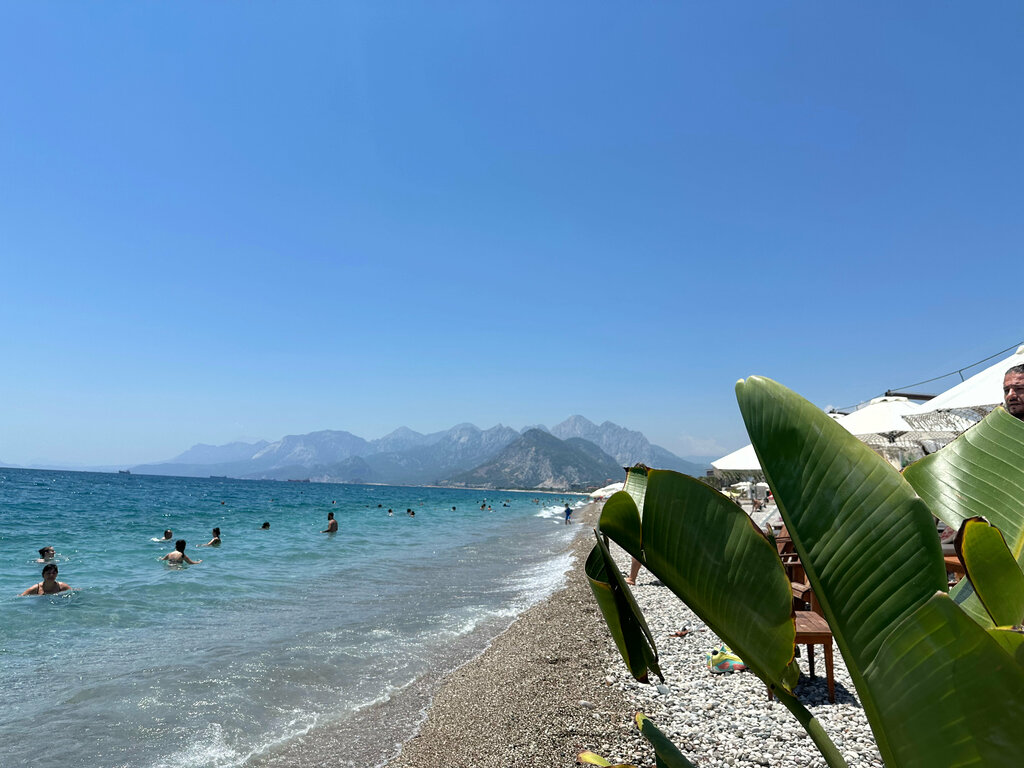 Fast food Orço Beach, Antalya, foto