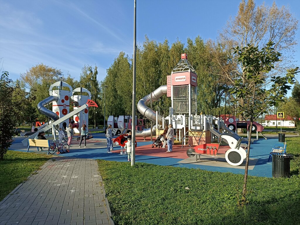 Oyun alanı Playground, Kstovo, foto