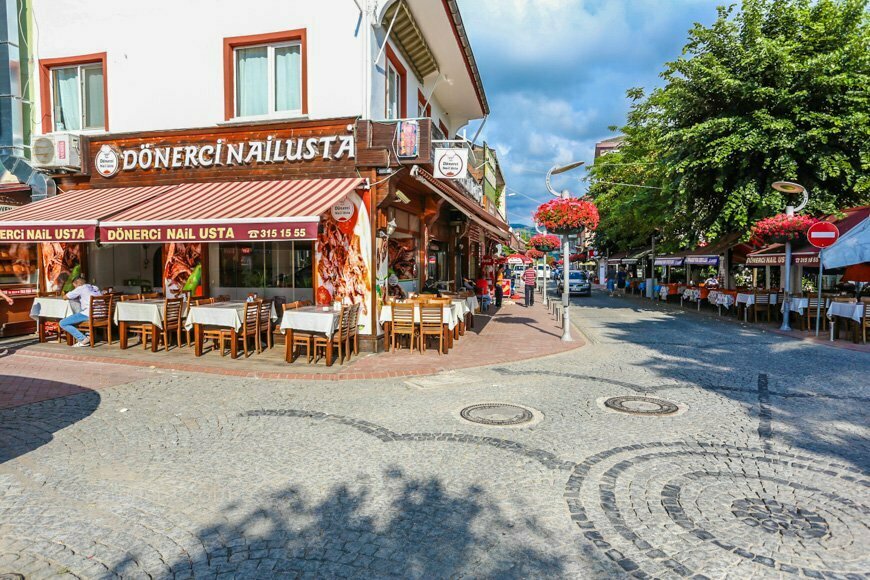 Çay mağazaları Ağlayan Ağaç Cafe, Amasra, foto