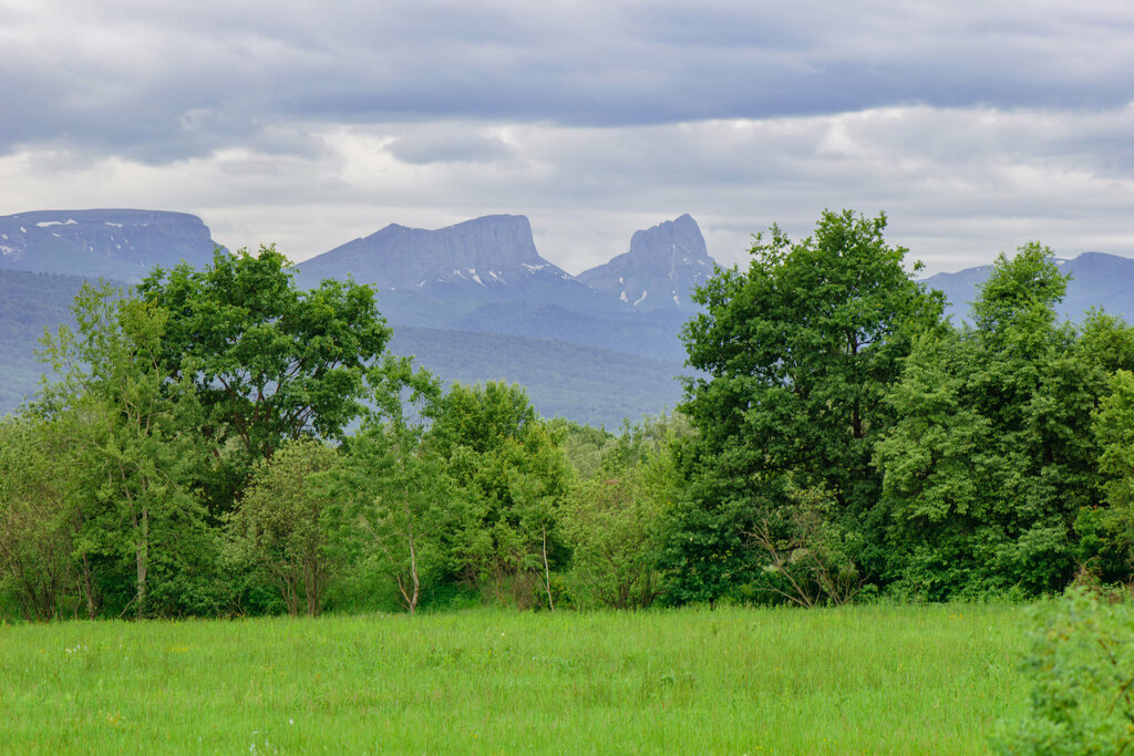 Dağ zirvesi Гора Восточный Ачешбок, Krasnodarski krayı, foto