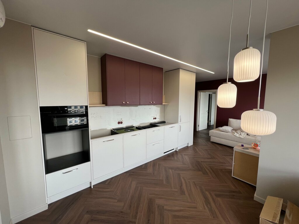 Mutfak mobilyaları Nordic Kitchens, Moskova, foto