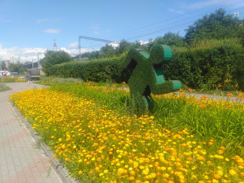 Kültür ve eğlence parkları сквер Генерала Грачева, Yekaterinburg, foto