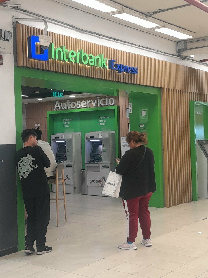 Banka ATM Interbank, Lima, foto