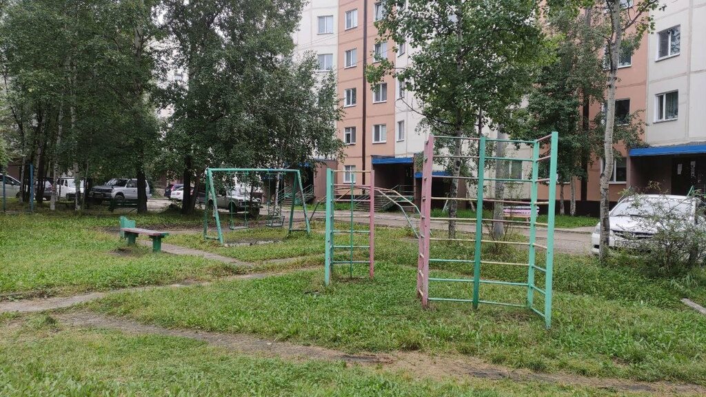 Oyun alanı Playground, Tynda, foto