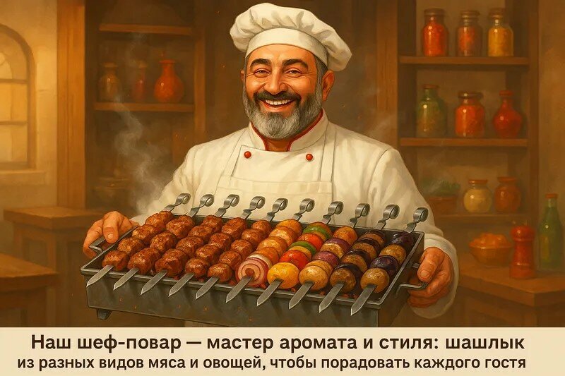 Kafe Шашлык у Серёги, Moskova, foto