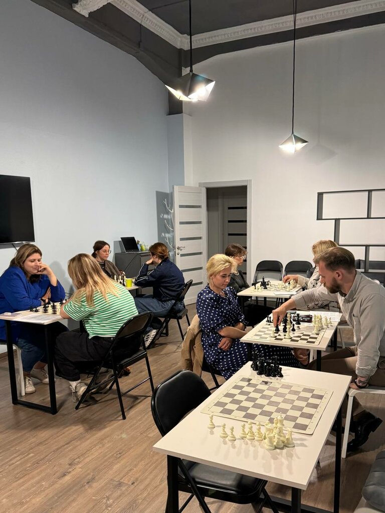 Satranç kulübü Logika Chess, Moskova, foto