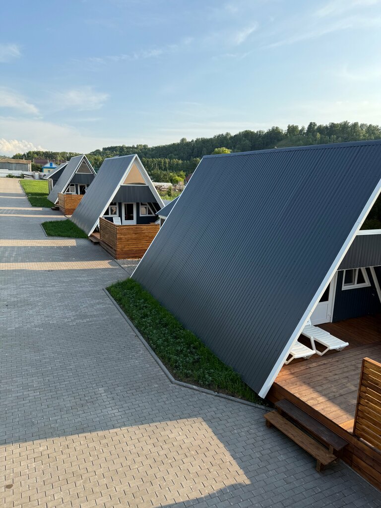 Resort oteller, tesisler A- frame, Başkurdistan, foto